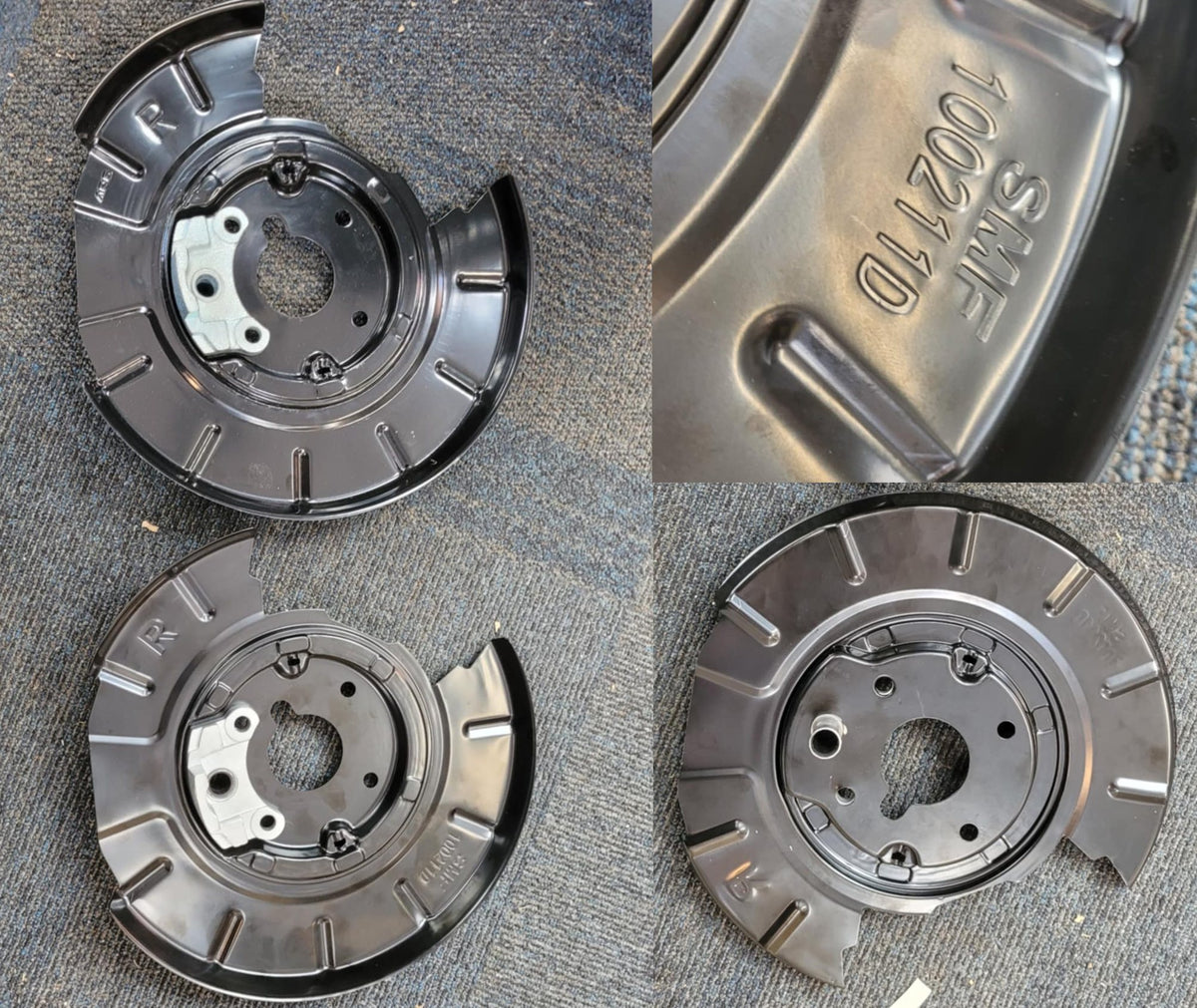 Rover 75 / MG ZT Rear Brake Disc Backplates - SMF100201 / SMF100211 ...